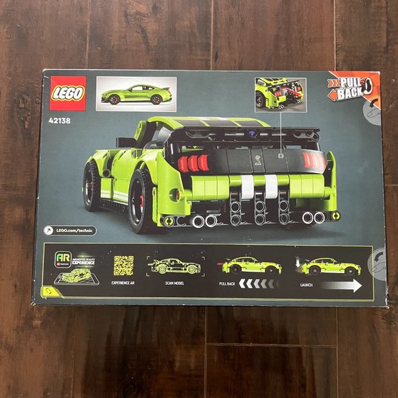 Lego | Toys | New Lego Technic Ford Mustang Shelby Gt50 Ar Race Car Toy ...